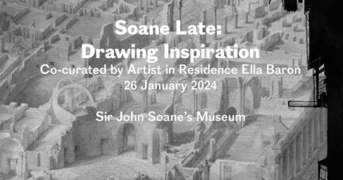 Drawing Inspiration with Ella Baron | Sir John Soane's Museum